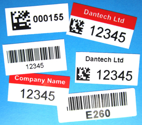 Micro Labels - Asset Labels, ID Labels, Security Labels - Dantech, UK